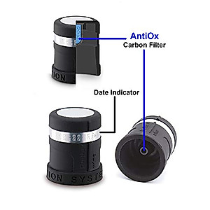 Wine Preserver and Stopper by PullTex│Save Your Open Wine and Keep it Tasting Fresh For Up To 10 Days with Our Patented System of Preventing Wine Oxidation│1000 Uses Guaranteed