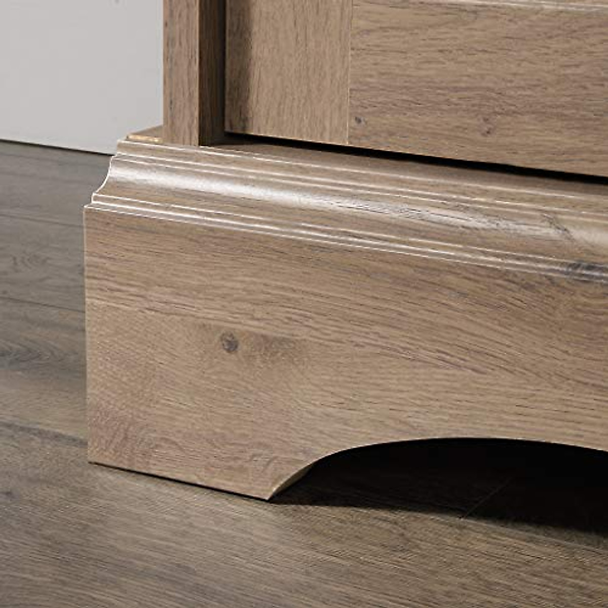 Sauder Graham Hill Desk, Salt Oak finish