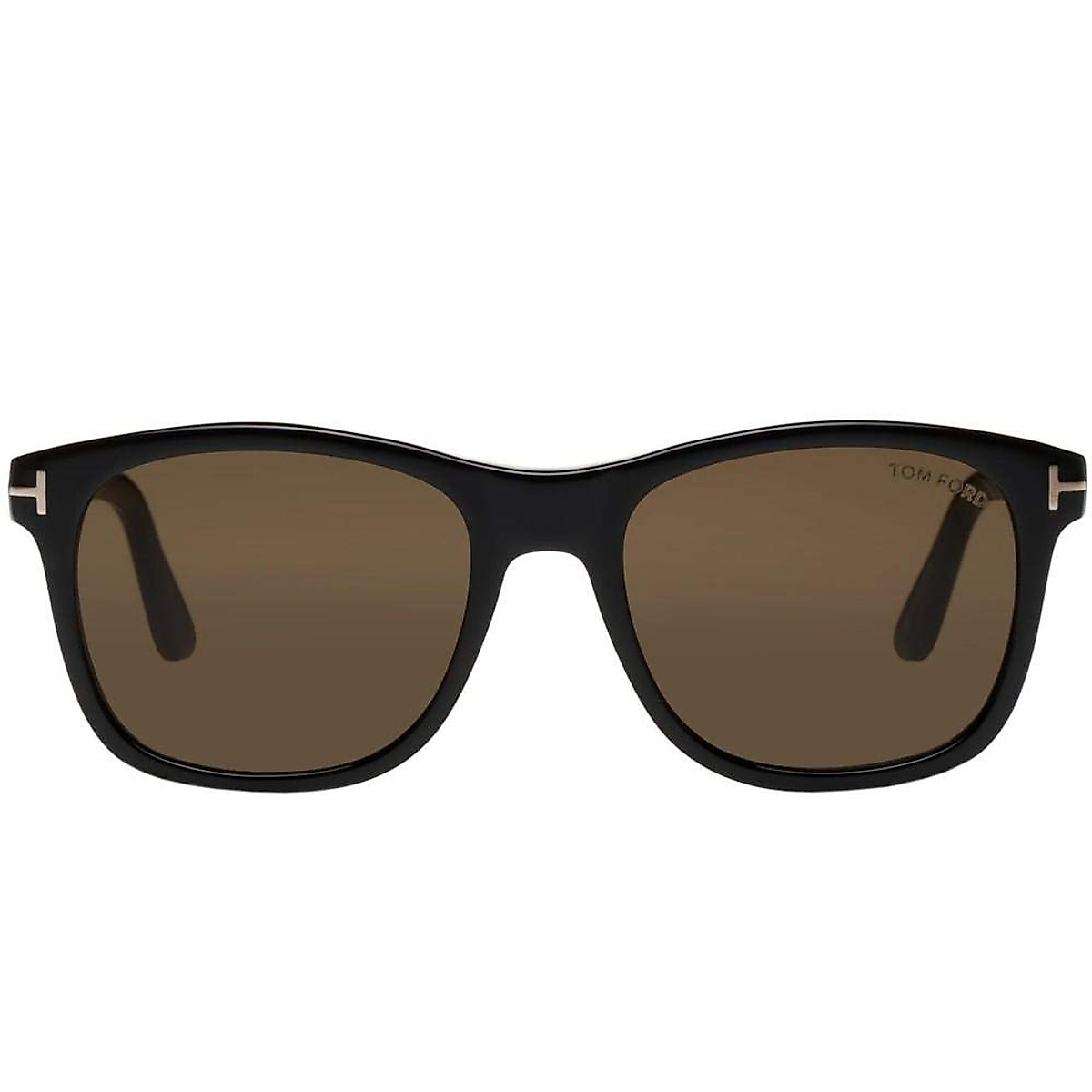 Tom Ford FT0595 01J Shiny Black Eric Square Sunglasses Lens Category 3 Size 55m