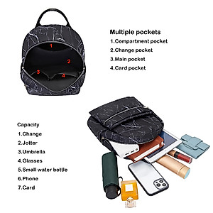 YiXiamo cute fashion mini Backpack pack bag for girls women and Adult (butterfly)