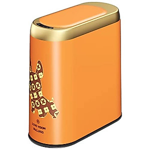 ENFILY Automatic Infrared Motion Sensor Trash Can with Lid, 3.2 Gallon/12 L Smart Electric Touchless Handsfree Kick Garbage Bin, USB Rechargeable Waste Container with 75 Counts (5 Rolls) Trash Bag