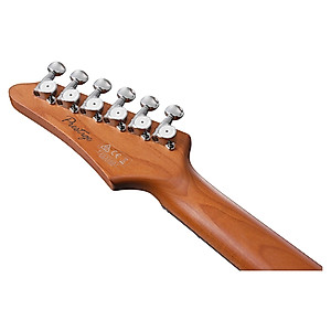 Ibanez AZ2204N Prestige 6-String Electric Guitar (Antique White Blonde, Right-Handed) with Case