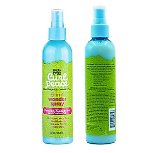 Just For Me Kids Curl Peace Hair Products Combo (SHAMPOO, CONDITIONER & WONDER SPRAY)