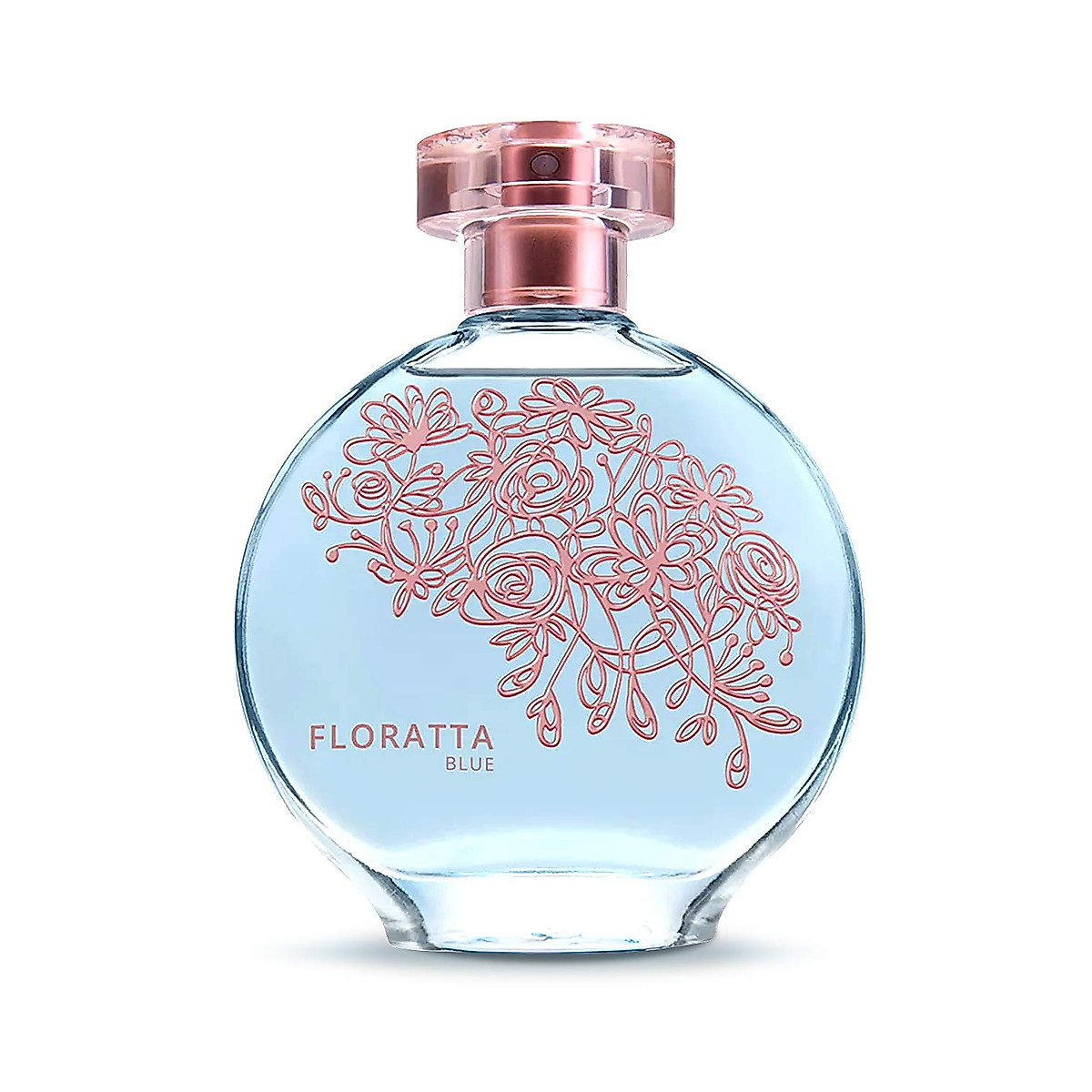 O BOTICARIO Floratta Blue Eau de Toilette, Long-Lasting, Fresh Floral Fragrance Perfume for Women, 2.5 Ounce