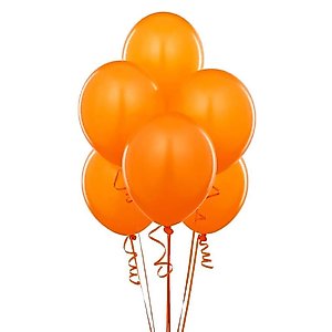 Harry Zone 72 pcs Orange Thick Latex 12" Balloons for Decoration