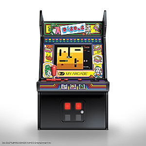 My Arcade Micro Players: Galaga and Dig Dug Mini Arcade Machines
