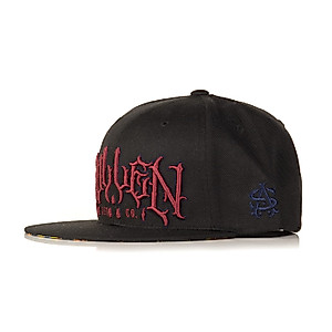 Sullen Nightfall Lifestyle Graphic Snapback Adjustable Hat Black