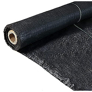 HOOPLE PP Premium Garden Weed Barrier Landscape Fabric Durable & Heavy-Duty Weed Block, Easy Setup & Superior Weed Control (4ft*50ft)
