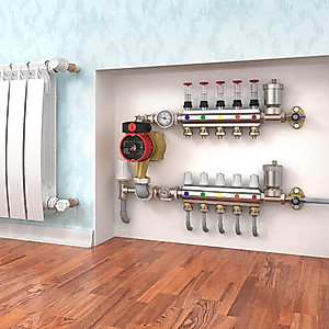 ChromaLabel 3/4 Inch Circle Sticker Labels, Easy to Write On Round Colored Stickers, Permanent Sticky Dots - 1200 Colored Dot Stickers per Variety Pack, 5 Assorted Colors Dot Labels