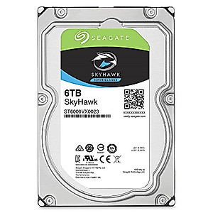 Seagate Skyhawk ST6000VX0023 6 TB Internal Hard Drive