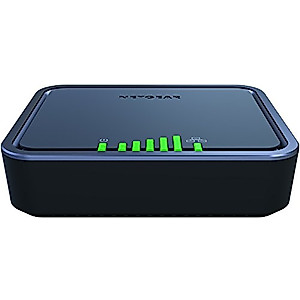 NETGEAR 4G LTE Modem – Instant Broadband Connection | Supports Power over Ethernet | works with AT&T and alternate carriers (LB1121)