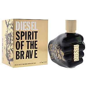 Diesel Spirit of the Brave Eau de Toilette Spray Cologne for Men, 2.5 Fl. Oz.