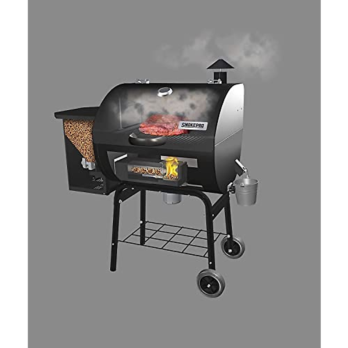 Camp Chef SmokePro SE 24" Pellet Grill, Black