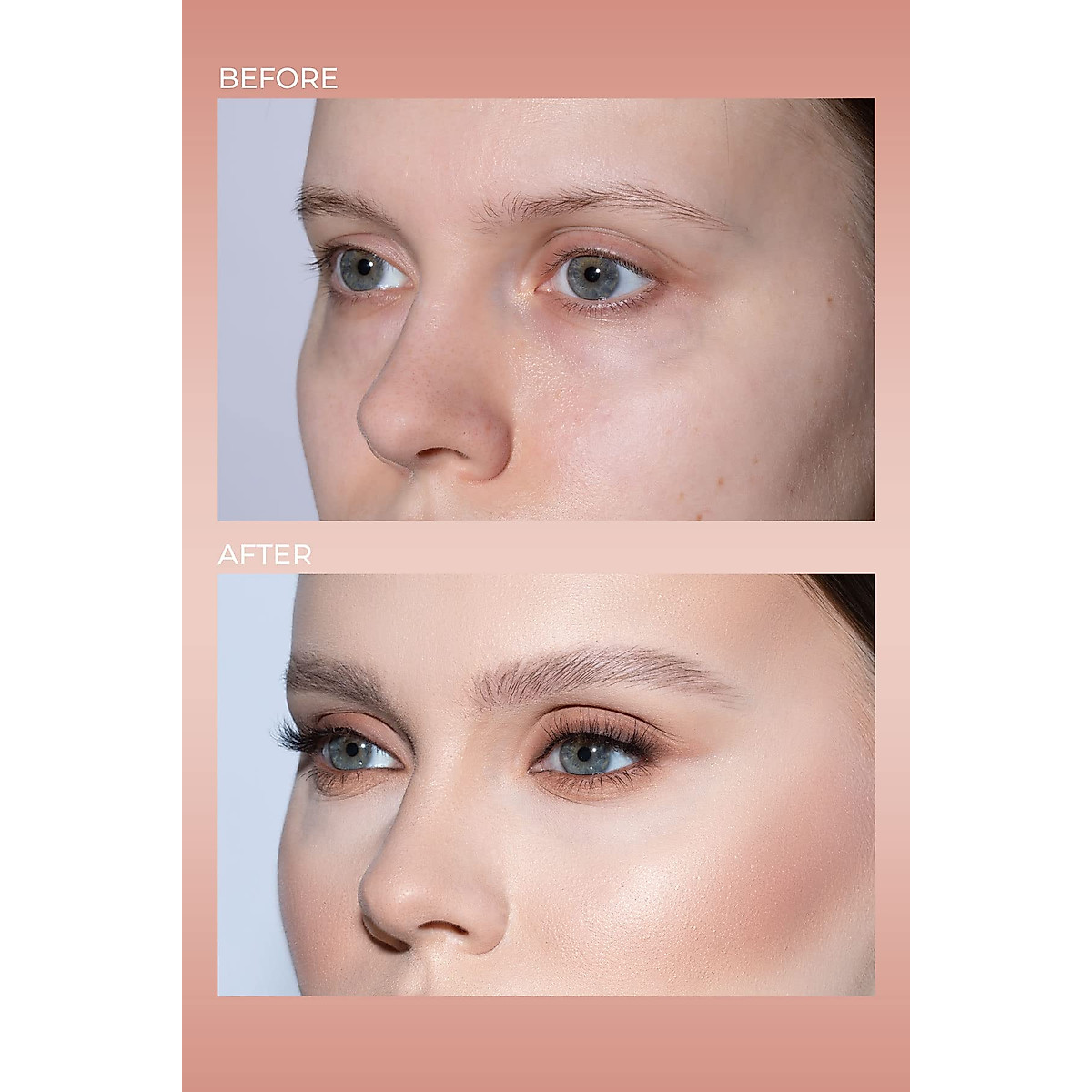 PNKRE Eyebrow Styling Wax Soap Kit Brow Freeze Pomade Organic Makeup Gel - 1.70 OZ /50 ML