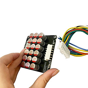 Heltec 4S 5S 6S 5A Capacitor Active Equalizer Balancer Lifepo4 Lithium Lipo/Titanate LTO for Battery Car Audio Group Balancer