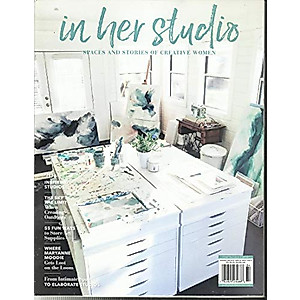IN HER STUDIO MAGAZINE, SPACE AND STORIES OF CREATIVE WOMEN, NOVEMBER / DECEMBER / JANUARY, 2018 /2019 VOLUME, 1 ISSUE # 2 ( PLEASE NOTE :: ALL THESE MAGAZINES ARE PET & SMOKE FREE MAGAZINES. NO ADDRESS LABEL. FRESH FROM NEWSSTAND ) ( SINGLE ISSUE MAGAZIN
