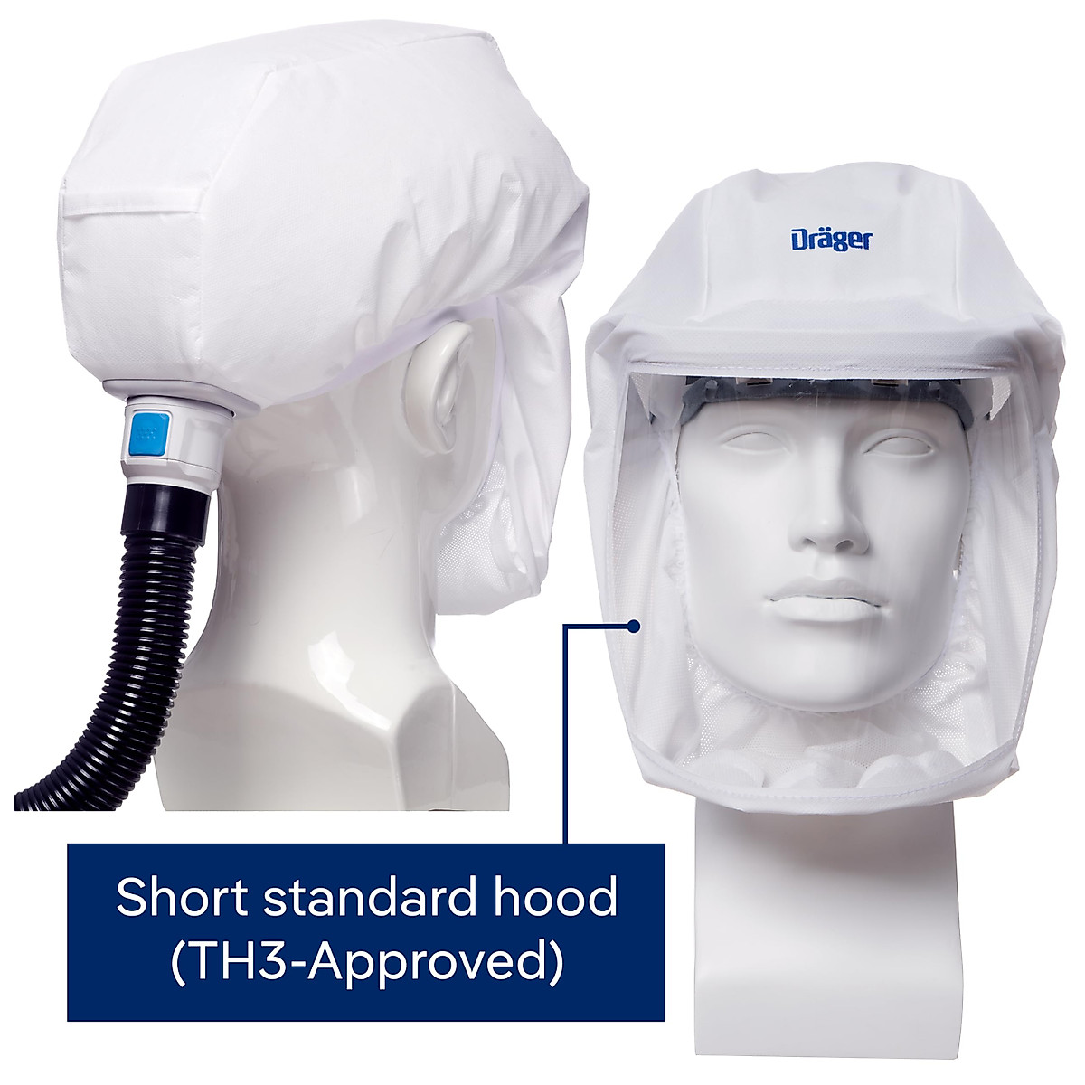 Dräger X-plore 8500 Powered Air-Purifying Respirator (PAPR) | 16hrs battery | Easy-Clean