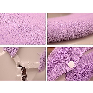 Soft Warm Thicken Toilet Seats Covers (Purple)
