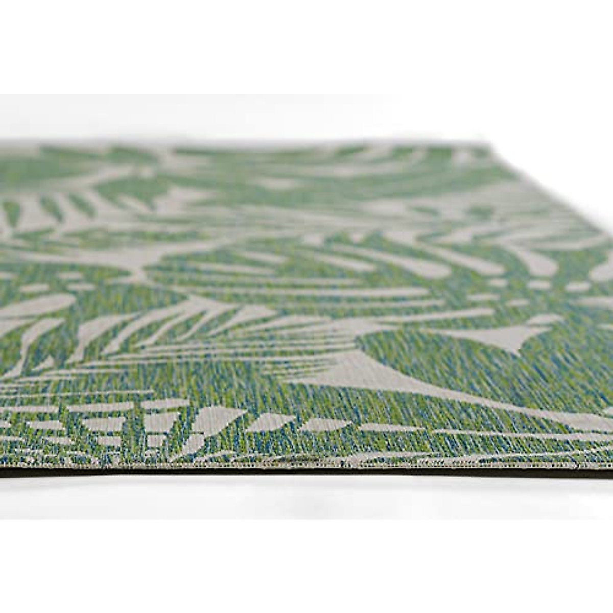 Novogratz by Momeni Villa Salerno Green Indoor/Outdoor Area Rug 2' X 3'