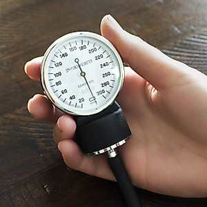 HealthSmart Manual Blood Pressure Monitor, Self Taking Blood Pressure Kit, With Standard Cuff Size 1