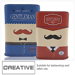 Beaupretty Razor Disposal Case Stainless Steel Safety Razor Disposer Razor Bank Storage Container for Safety Razor Storagement Blue