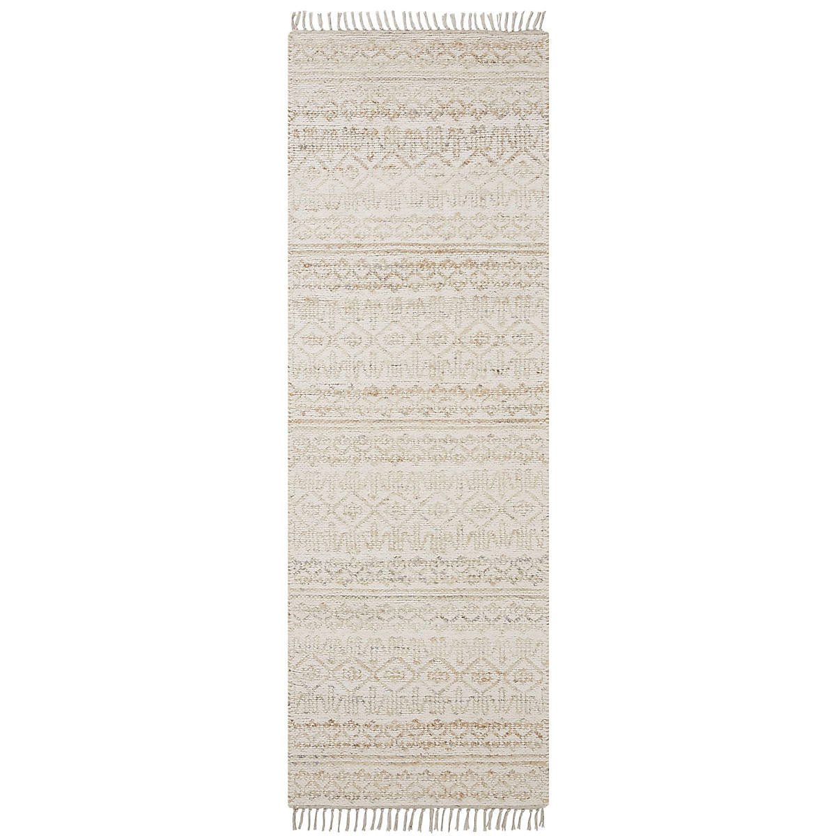 Loloi Angela Rose x Rivers Sand/Ivory 7'-9" x 9'-9" Area Rug