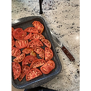 Vesuvio Ceramic Coated Baking Sheet/Cookie Sheet Twin Pack - Natural Nonstick / 16.1 X 11.7 inch