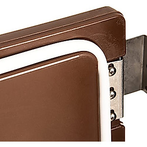 Carlisle FoodService Products Cateraide Plastic Insulated Dual Capacity Food Pan Carrier With Dolly, 10 Pan Capacity, 50 Inches, Brown