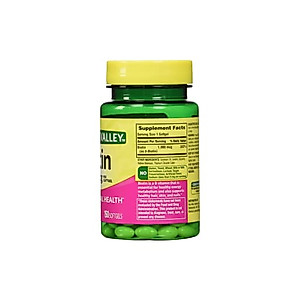 Spring Valley Biotin Softgels, 1000mcg, 150 Count + STS Fridge Magnet.