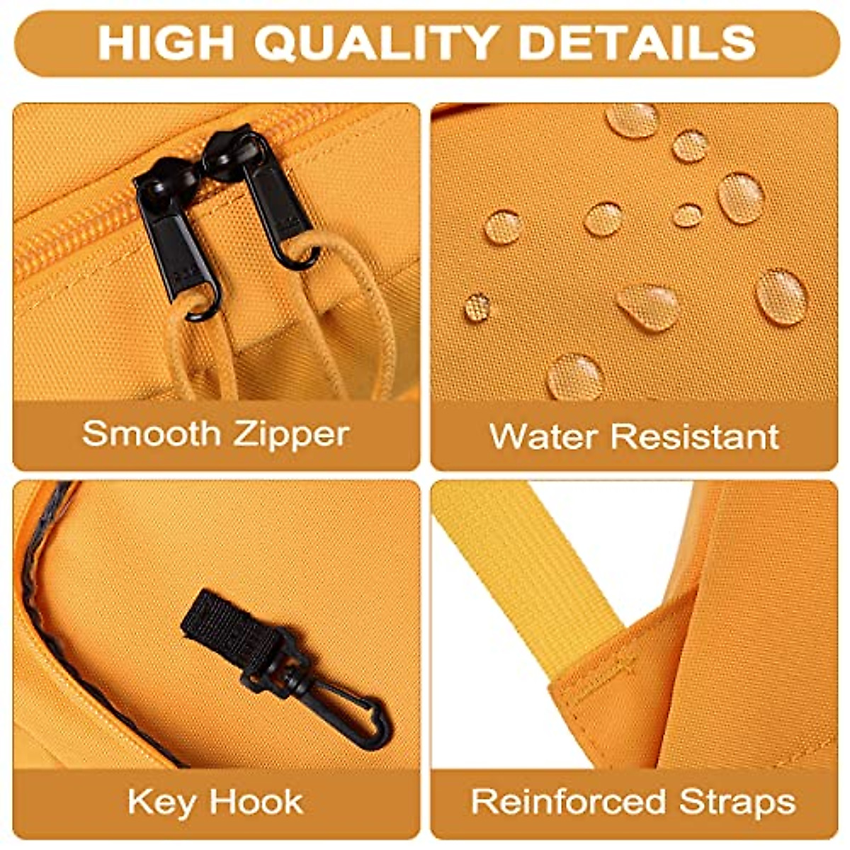 RAVUO Lightweight School Backpack Water Resistant Men Women Classic Bookbag for Teenager Girls Boys