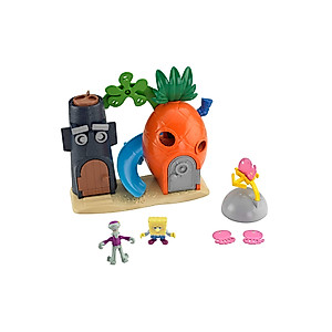 Fisher-Price Imaginext SpongeBob Bikini Bottom Playset, Preschool Toy for Kids 3 Years and Up