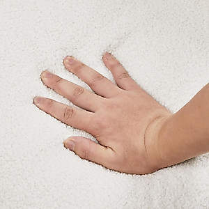 Yaheetech Accent Chair Set of 2, Armchair Set, Side Chairs for Living Room, Boucle Fabric Vanity Chairs with Gold Legs for Bedroom Office Readig Nook, Ivory