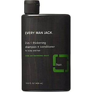 Every Man Jack 2-in-1 Thickening Shampoo & Conditioner 13.50 oz ( Pack of 3)