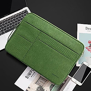 Omnpak 13.6 inch MacBook Air Case Sleeve Compatible with 14.2 inch MacBook Pro 2023(A2779/M2/M1 Pro/Max)/MacBook Air 13.6 M2/M1/MacBook Pro 13 M2/M1, Water Repellent Laptop Case with Handle