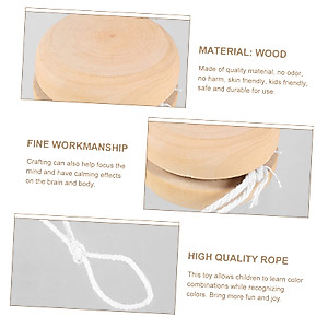 30 pcs Control Responsive Beginners Art Bearing Prizes Blank Xmas Boys and Favors Funny Children Birthday Stuffers Wood Wooden Craft Hand Party Bag Adults Unfinished