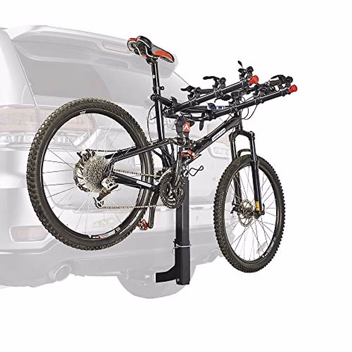 Allen Sports Deluxe 4-Bike Hitch Mount Rack (2-Inch Receiver) , Black