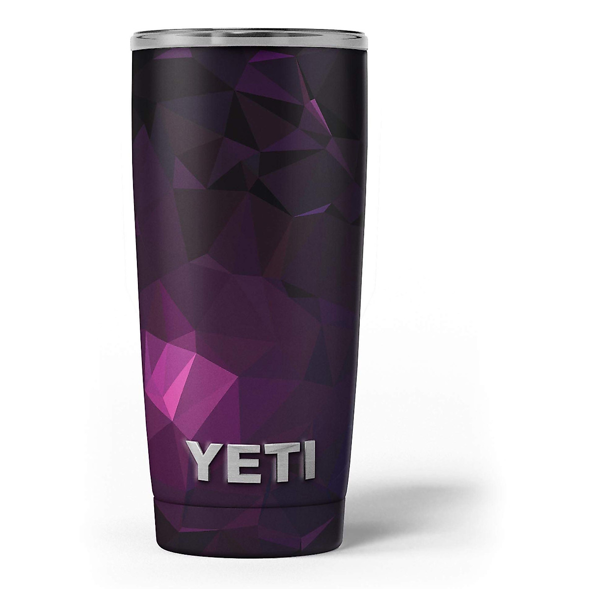 Design Skinz Pink Geometric V10 - Skin Decal Vinyl Wrap Kit Compatible with The Yeti Rambler Cooler Tumbler Cups