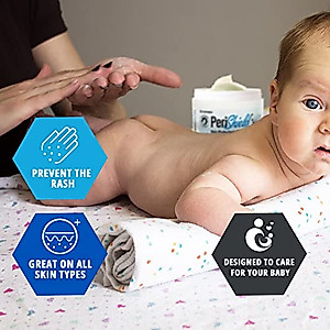 MED PRIDE Skin Protectant 16 oz Diaper Rash Ointment Zinc-Oxide Diaper Rash Cream For Babies With Vitamin A, D & E- Paraben-Free Healing Baby Butt Cream For Rash Treatment & Prevention