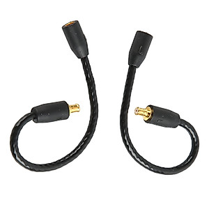 Jerys MMCX to A2DC Cord, MMCX to A2DC Adapter Cable Gold Plated Interface Plug and Play for CKS1100 for E70, Balanced Female Portable Headphone Adapter Cable