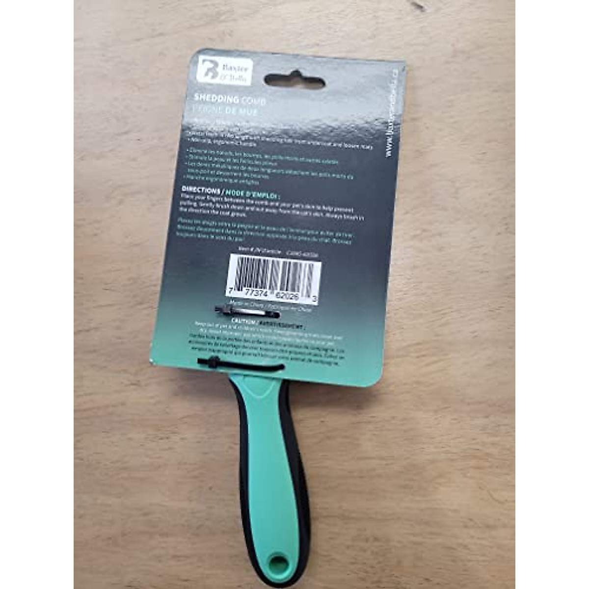 Baxter & Bella Shedding comb