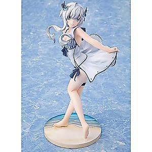 SHENGANG The Misfit of Demon King Academy Misha Necron Swimwear Version Action Figures 21Cm PVC Environmental Protection Materials Decorative Ornaments Toy Best Gift for Adults Children