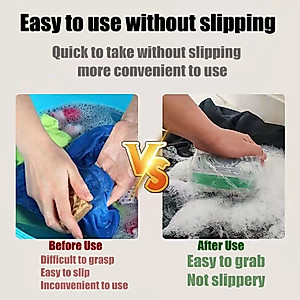 LELEMON Soap Dish with Drain Multifunctional Soap Dish Soap Cleaning Storage Foaming Box for Home Bathroom Kitchen Keep Soap Dry& Easy to Clean