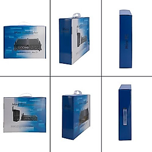HISTTON Fanless PC Core i5-10210U, 32GB RAM 512GB SSD+1TB HDD, Mini Computer with 2 RS232/485 COM, Dual HD+DP 4K Triple Display, 2 LAN, 6 USB, GPIO, Wifi, BT4.2, Mini PC Windows 11 Pro, support Ubuntu
