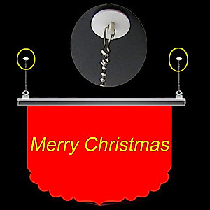 30 Pieces 2cm Diameter Ceiling Stick Adhesive Hooks Christmas Ball Adhesive Hanging Hooks Poster Pole Hook Sticky Top Accessories for Party Mall Advertising Christmas Ceiling Hanging Ornaments