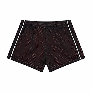 PUMA Girls' Big Active Short, Black, Small