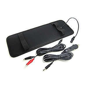 New NUZAMAS Poartable 4.5W Solar Panel Charger Power Car Battery 12V Recharge Outdoor Camping Travel Power Source