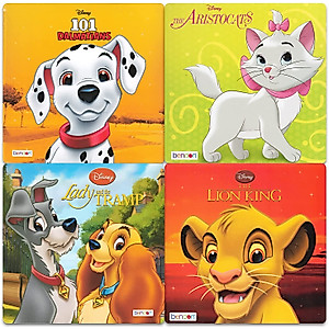 Disney Classic Storybook Collection for Toddlers Kids ~ 8 Disney Books Bundle Featuring Dumbo, Lion King, The Jungle Book, 101 Dalmatians and More | Disney Bedtime Book Stories Set