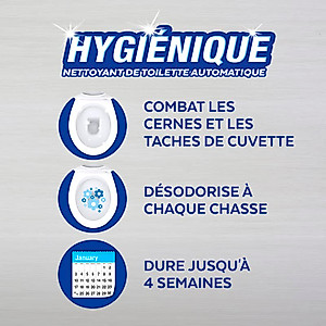 Lysol Automatic In-The-Bowl Toilet Cleaner, Cleans and Freshens Toilet Bowl, Ocean Fresh Scent, 2 Count (Pack of 1)