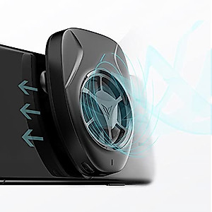 JYXDKD Mobile Phone Cooler 3-Level Phone Heat Sink Cooling Fan RGB Backlight Radiator Cold