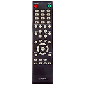 NS-RC6NA-14 Replace Remote Control fit for Insignia TV NS-24E40SNA14 NS-32D20SNA14 NS24E40SNA14 NS32D20SNA14 24" LED Television